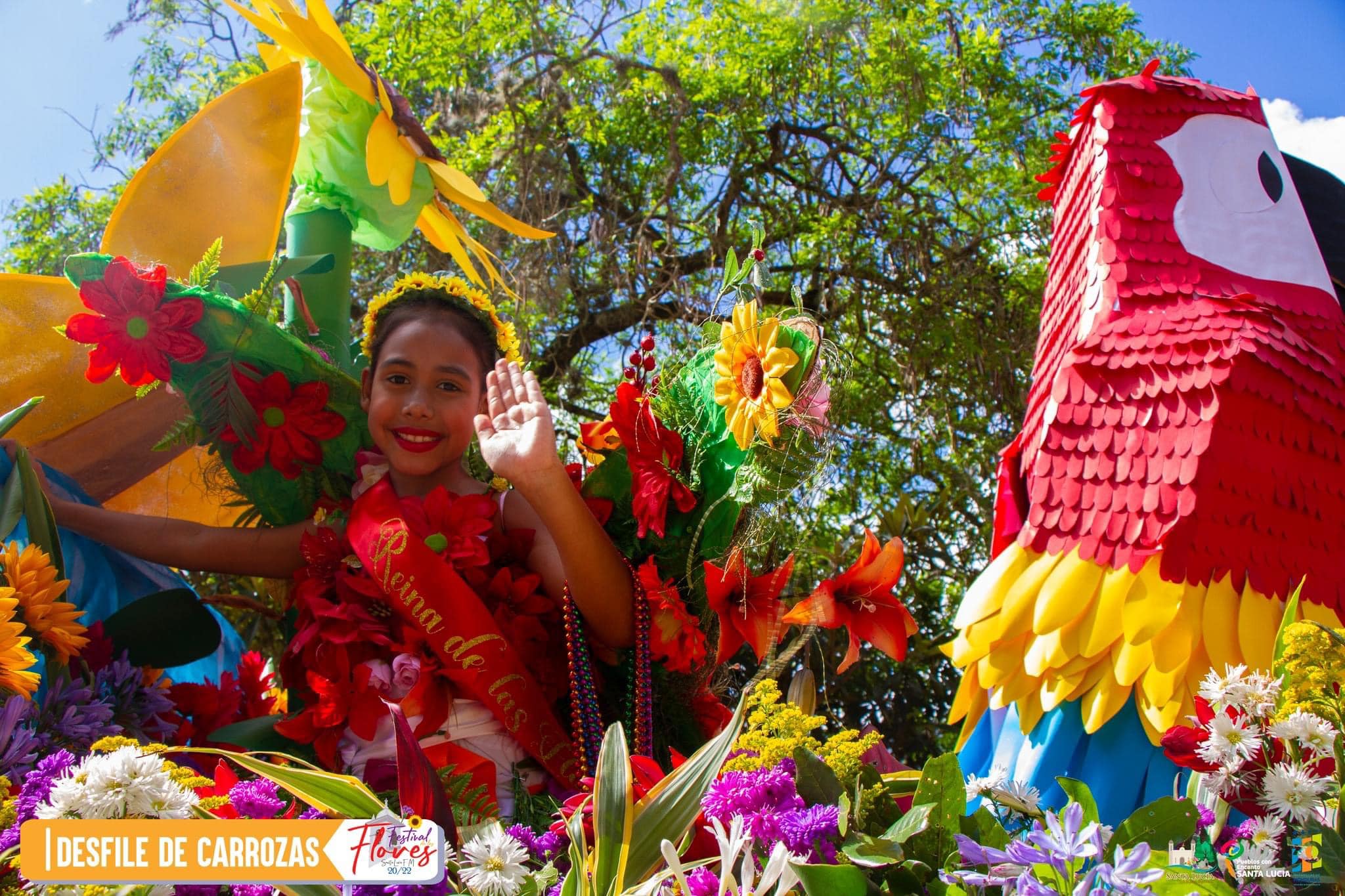 ACTIVIDADES REALIZADAS EN EL FESTIVAL DE LAS FLORES EN EL MUNICIPIO DE SANTA LUCIA, FRANCISCO ...
